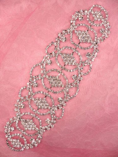 Crystal Rhinestone Applique Embellishment